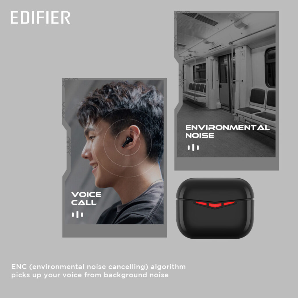 Edifier GM3 TWS Bluetooth Gaming Earbuds | Edifier Indonesia