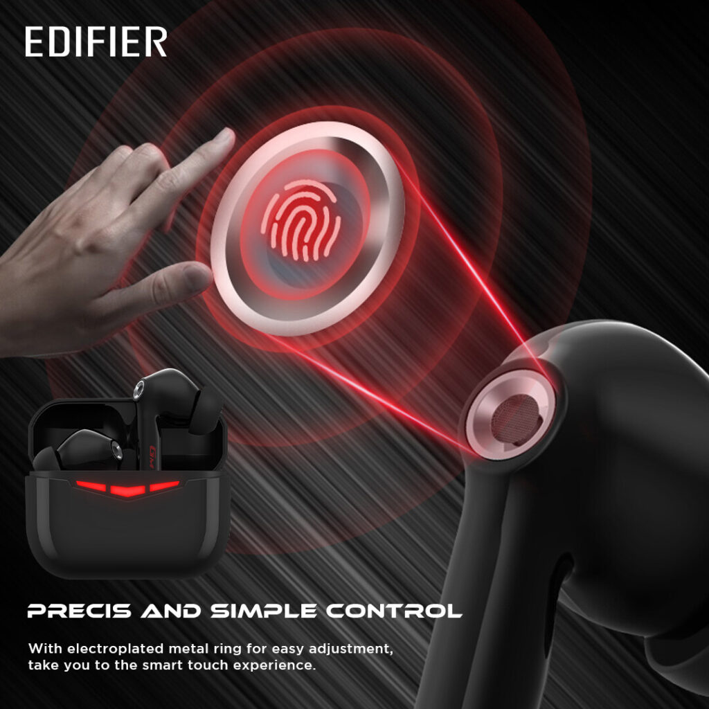 Edifier GM3 TWS Bluetooth Gaming Earbuds | Edifier Indonesia