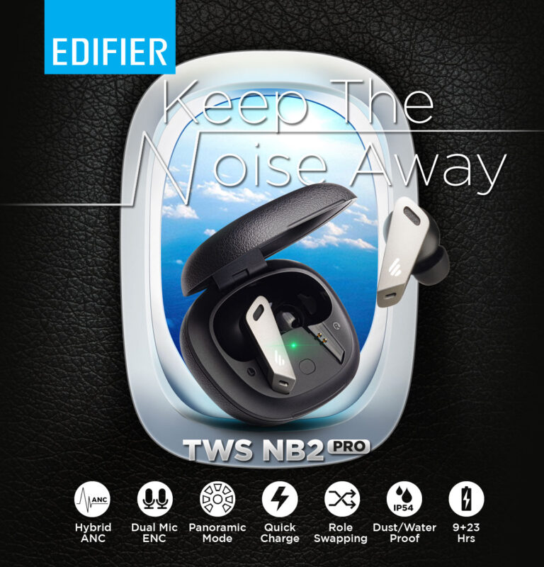 Edifier TWS NB2 Pro ANC Bluetooth Earbuds | Edifier Indonesia