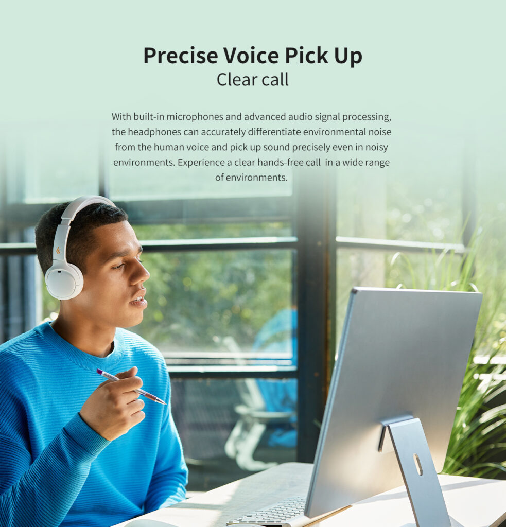 Edifier WH500 Bluetooth Headphone with mic | Edifier Indonesia