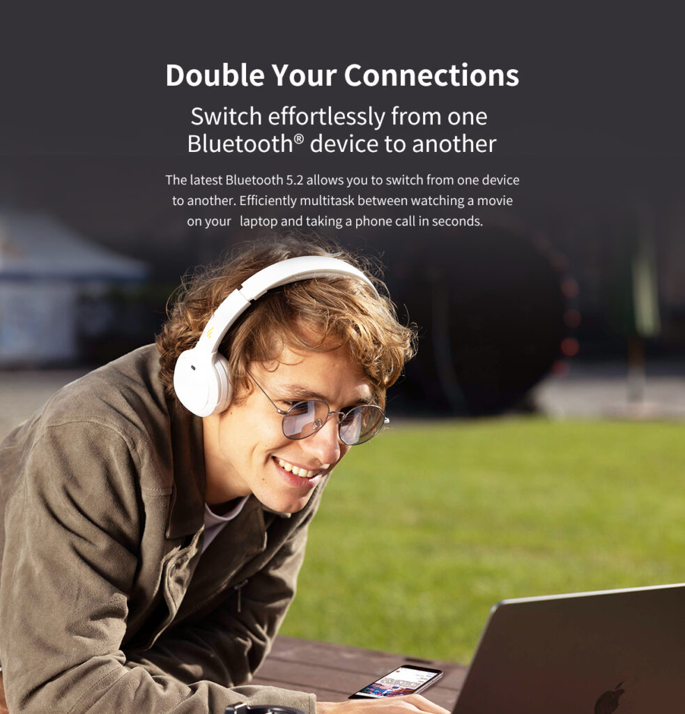 Edifier WH500 Bluetooth Headphone with mic | Edifier Indonesia