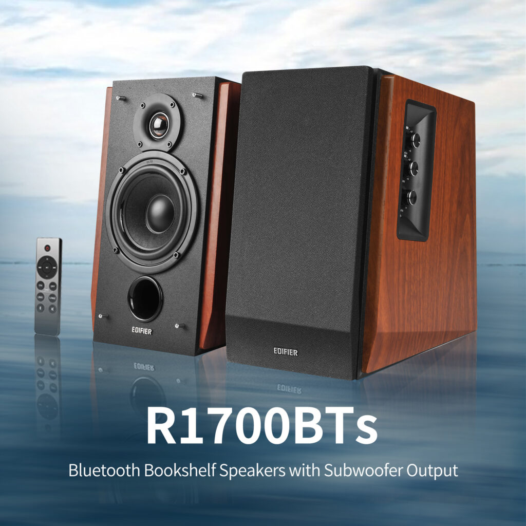 Edifier R1700BTs Bluetooth Bookshelf Speakers | Edifier Indonesia